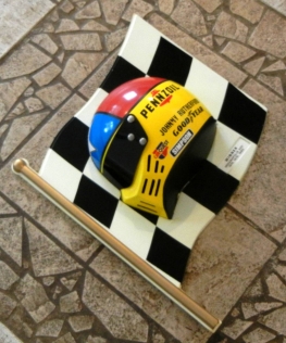 500 Legends: JOHNNY RUTHERFORD 1980 FULL SCALE PENNZOIL SIMPSON MODEL ...