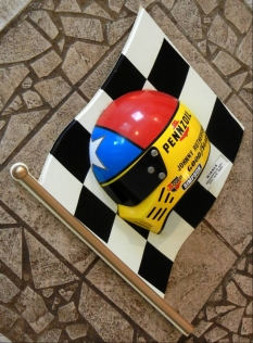 500 Legends: JOHNNY RUTHERFORD 1980 FULL SCALE PENNZOIL SIMPSON MODEL ...