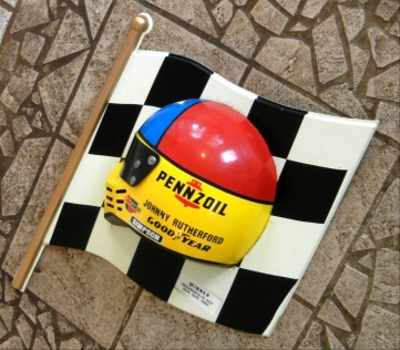 500 Legends: JOHNNY RUTHERFORD 1980 FULL SCALE PENNZOIL SIMPSON MODEL ...