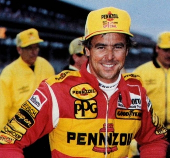 500 Legends: RICK MEARS 1990 PENNZOIL TEAM PENSKE SIMPSON FIRESUIT